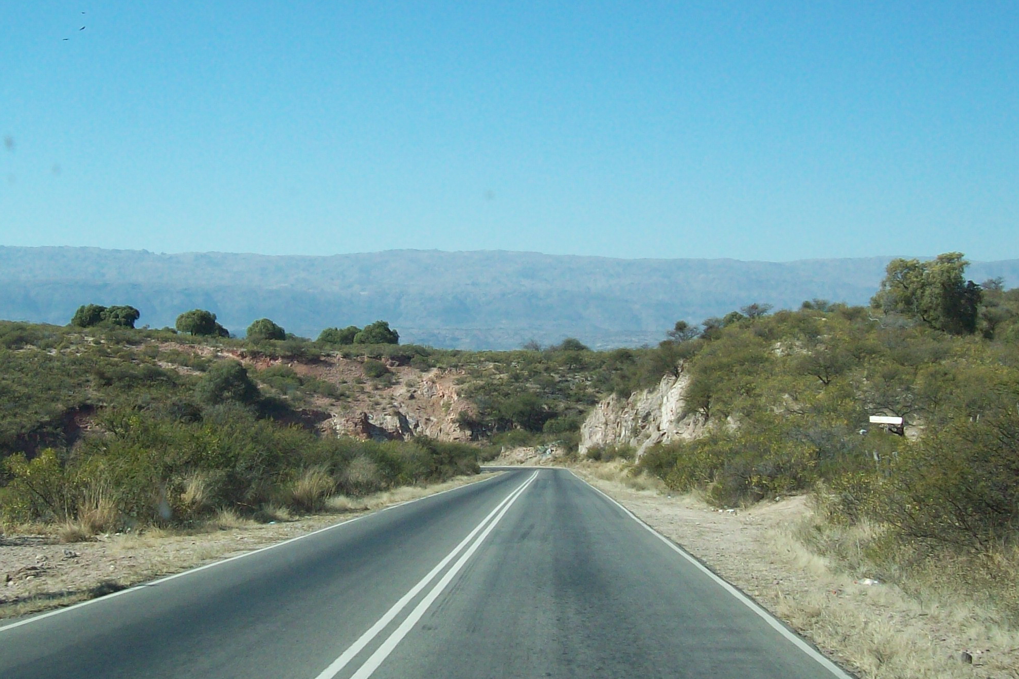 Ruta desde Villa Dolores a Cruz del Eje - Rutas Argentinas - Ruta0